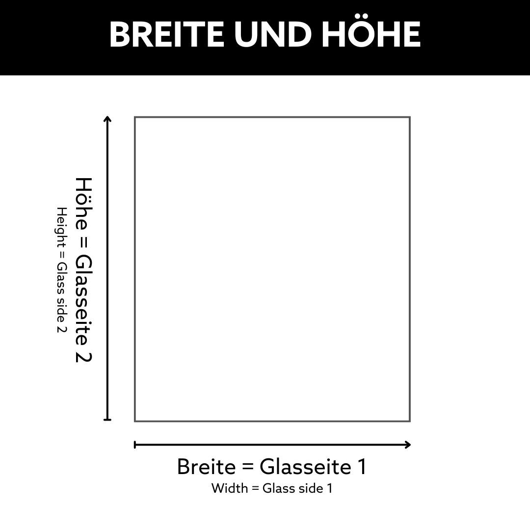 Glasplatten nach Maß Weißglas online kaufen | SOGLAS